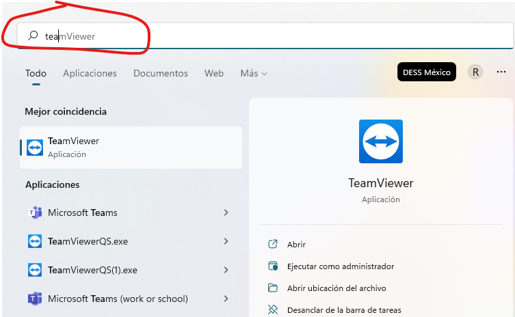 Como utilizar Team Viewer – Centro de Soporte DESS México