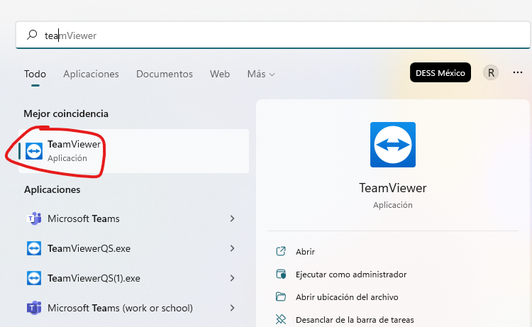 Como utilizar Team Viewer – Centro de Soporte DESS México